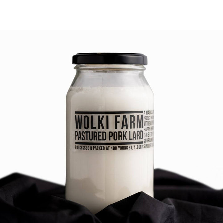 Grass Fed Pork Lard – Wolki Farm